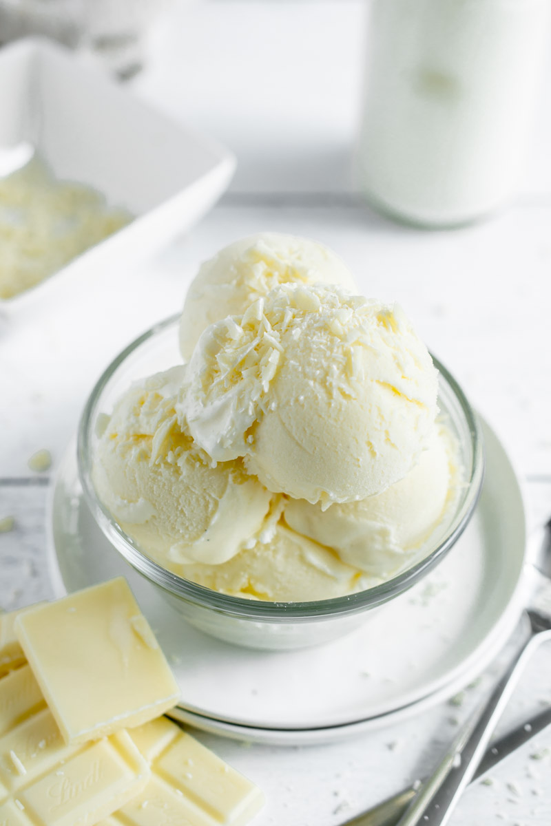White Chocolate Ice Cream - fitandfull.ca
