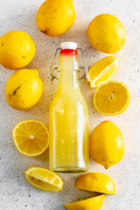 Lemon Simple Syrup - fitandfull.ca